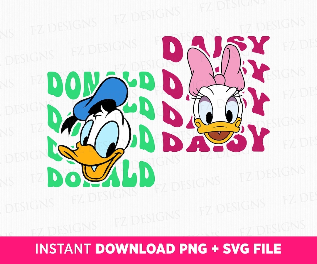 Duck and Miss Duck Svg, Family Vacation Svg, 2024 Family Trip Svg ...
