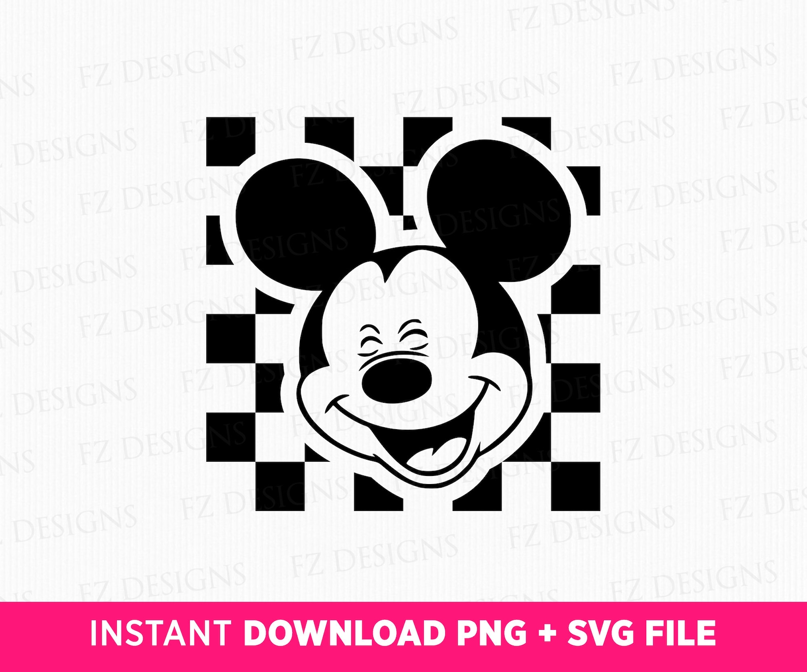 Laughing Mouse Svg, Family Trip Svg, Magical Kingdom Svg, Checkered ...