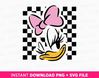 Checkered Miss Duck Svg, Family Trip Svg, Family Vacation Svg, Vacay ...