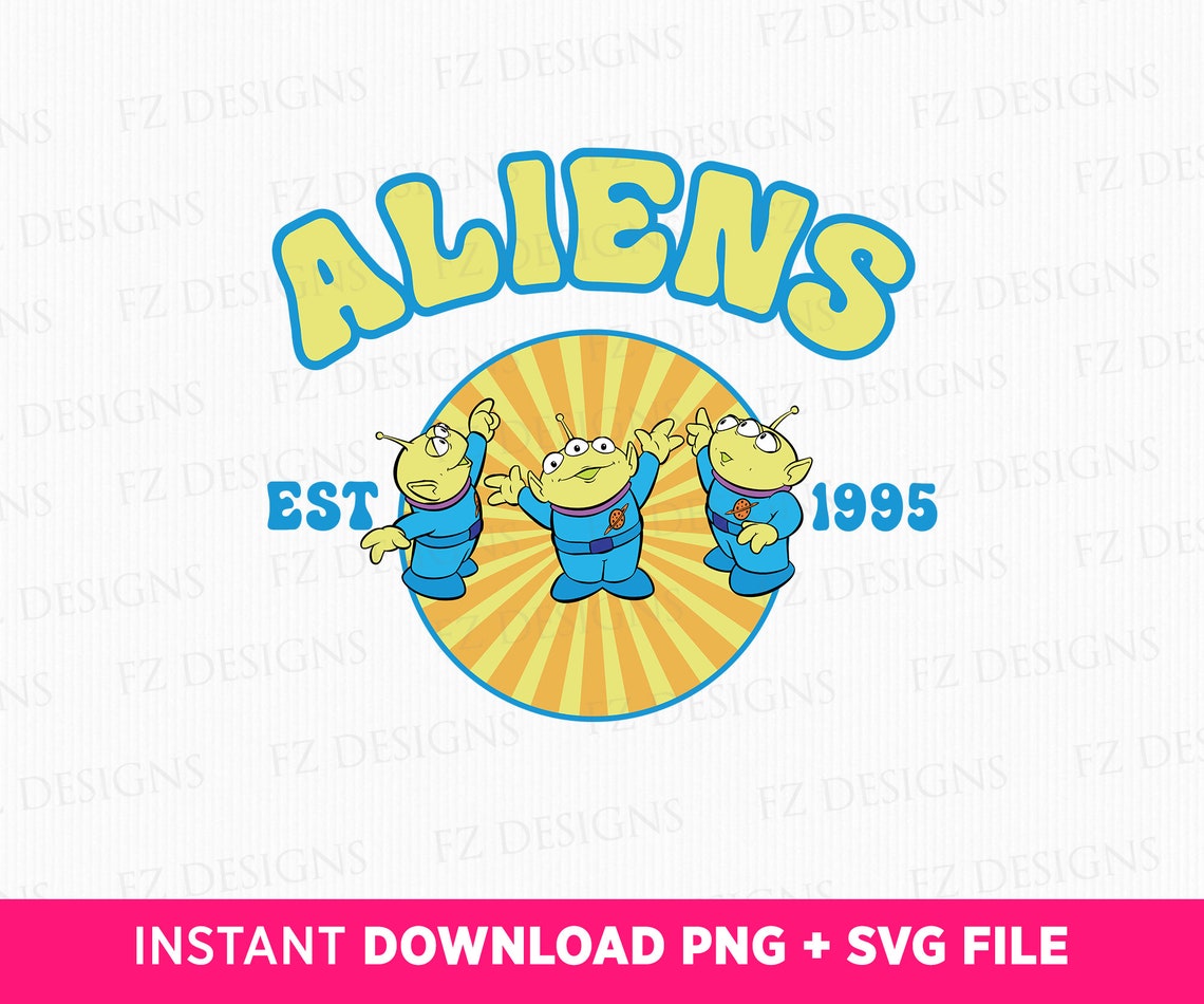 Toy Aliens Family Trip SVG, Vacay Mode PNG (instant Download) - Etsy