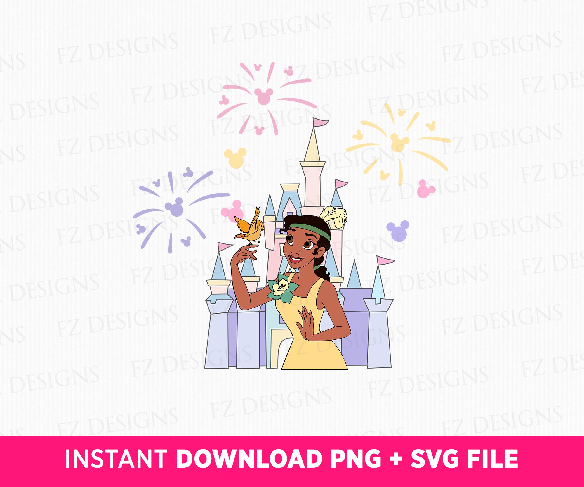 Princesses Family Vacation SVG, Magical Kingdom Trip (PNG SVG Files) - Etsy