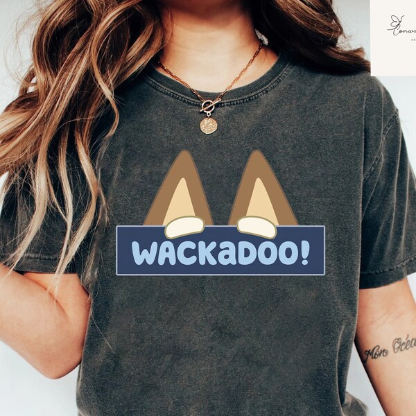 Bluey and Bingo Wackadoo Shirt - Etsy Australia
