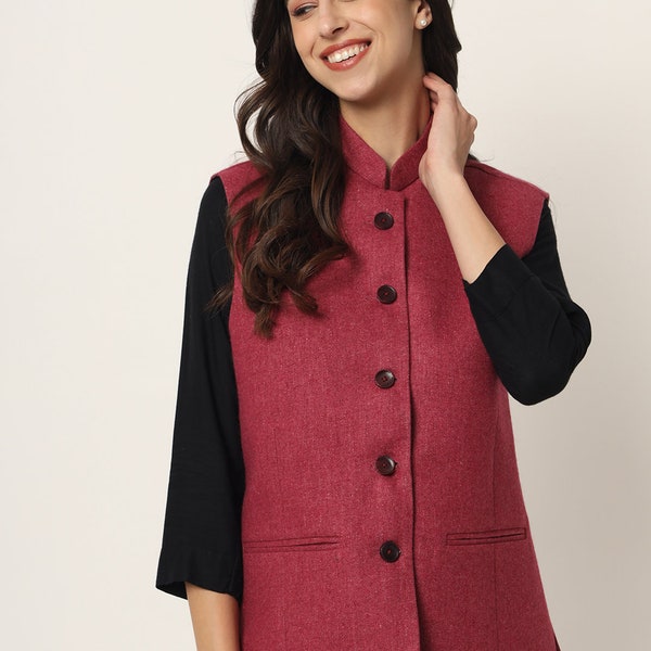 Nehru Jacket Women Pattern - Etsy