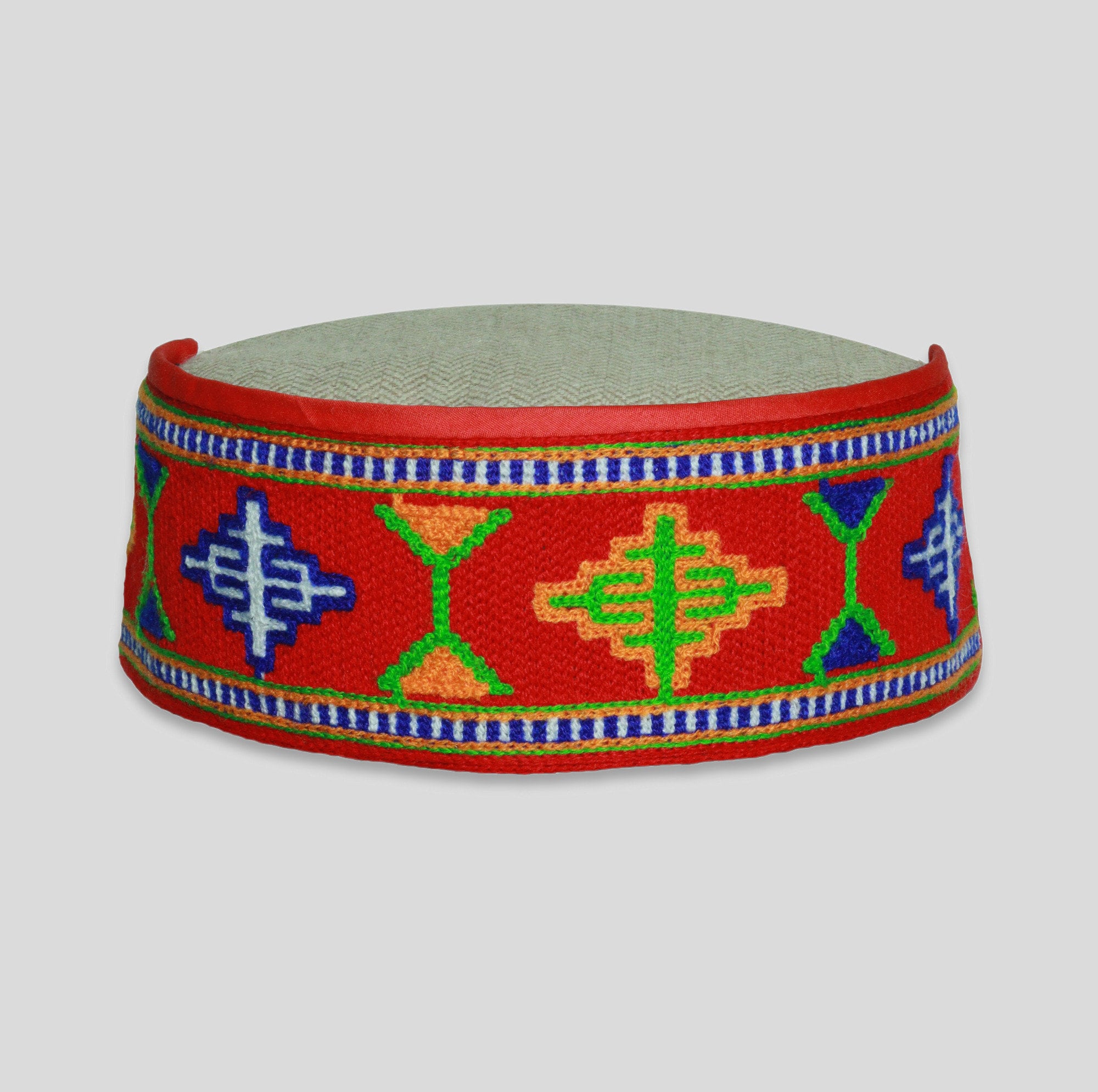 Unisex Woolen Kullu Cap Kashmiri Cap Pakol Cap Multicolor Cap Ethnic ...