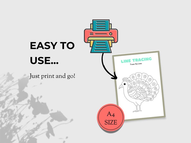 30 Preschool Tracing Worksheets: Practice Sheets for Pre K, Printable ...