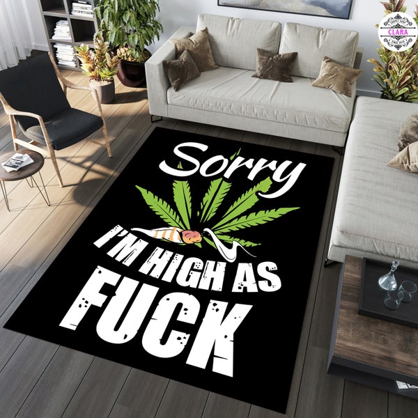 Cannabis Rug - Etsy