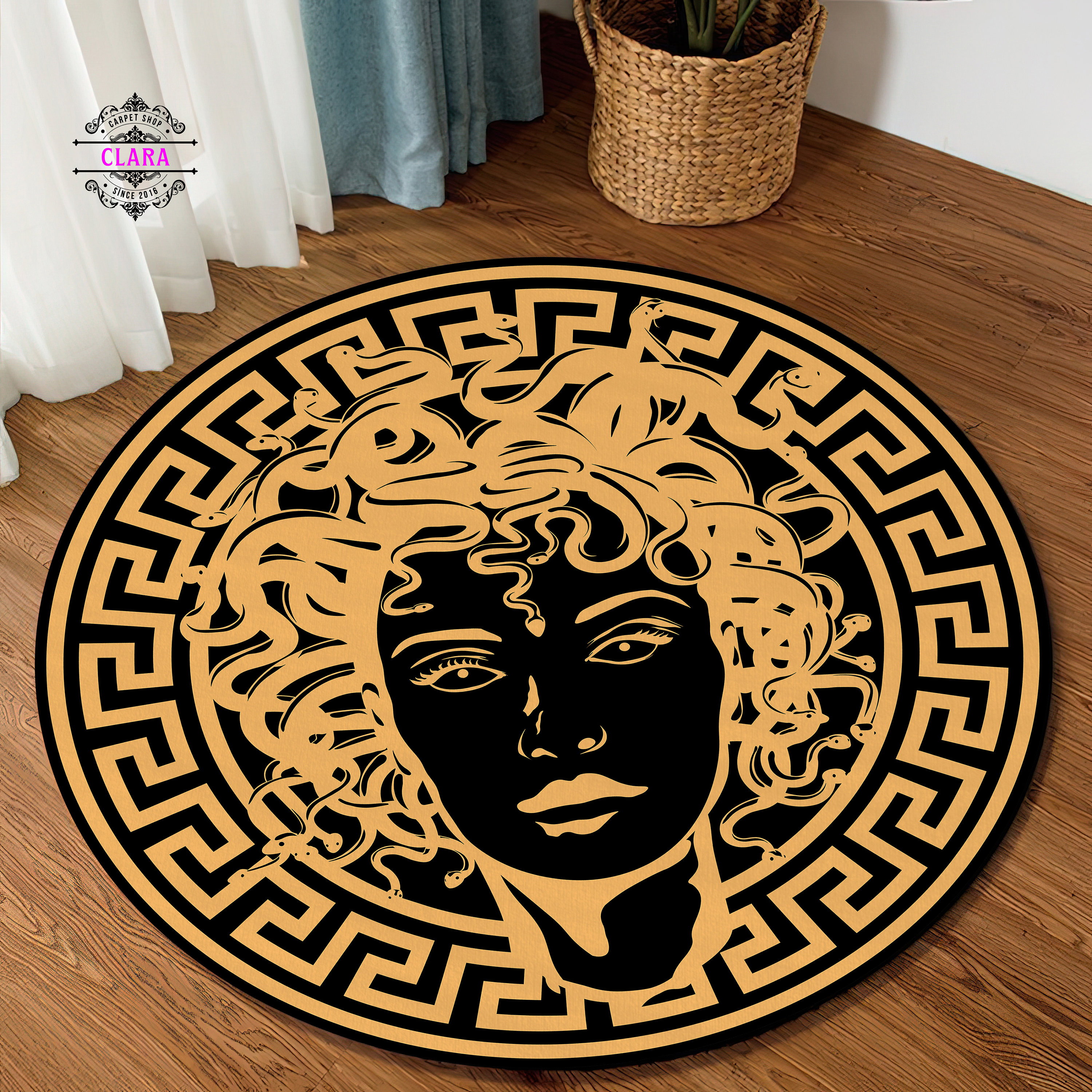 Medusa Carpet Greek Pattern Rug Seamless Greek Rug Ancient - Etsy