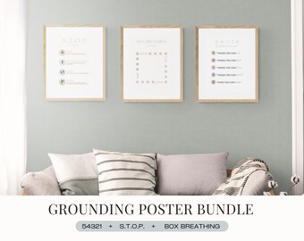 Grounding Technique Classroom Poster - Etsy