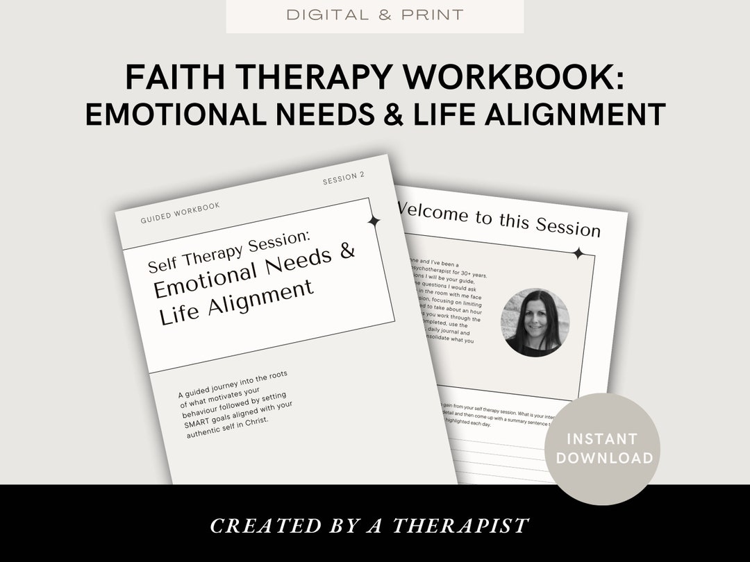 Emotional Needs & Life Alignment Self Therapy Journal | Christian ...