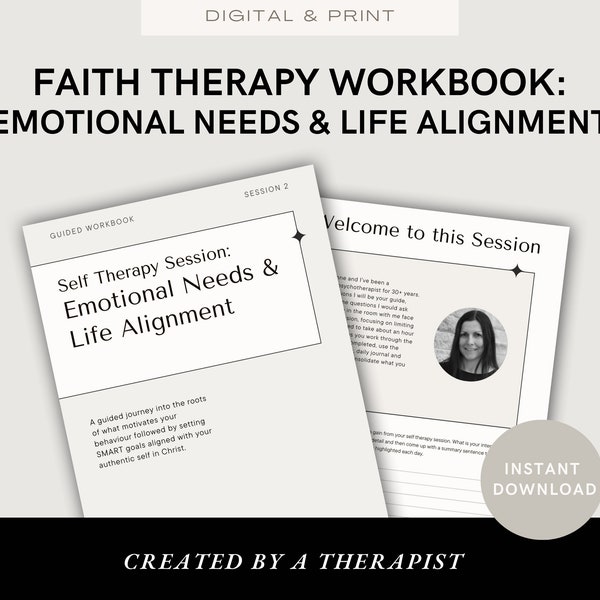 Christian Counseling Worksheets - Etsy