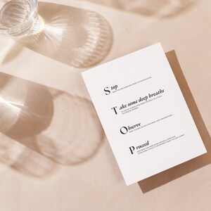 Grounding Technique Poster Bundle | Mindfulness & Coping Skills ...