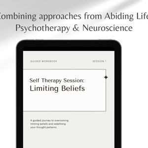 Christian Self Therapy Journal: Identity in Christ Workbook (digital ...