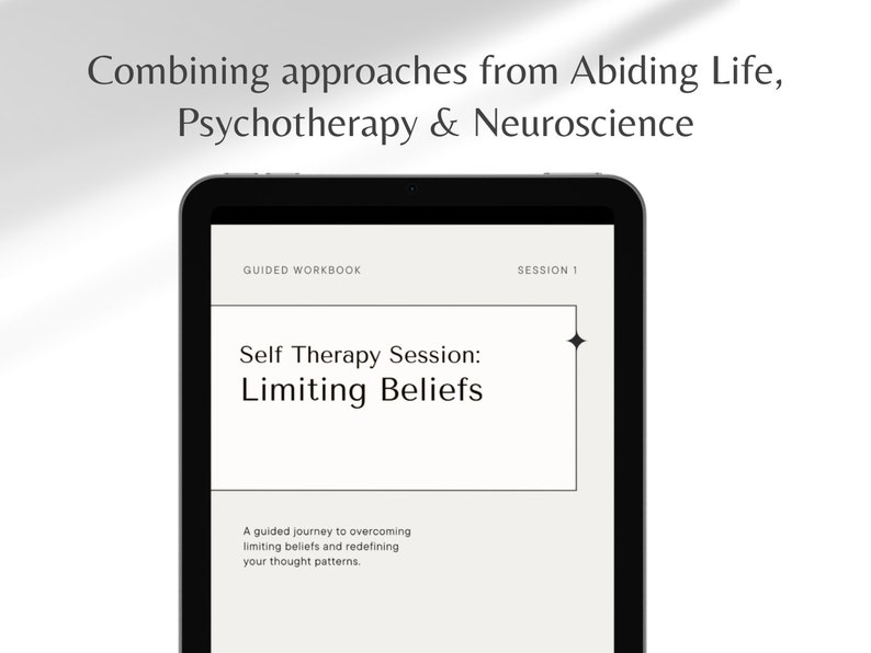 Christian Self Therapy Journal: Identity in Christ Workbook (digital ...