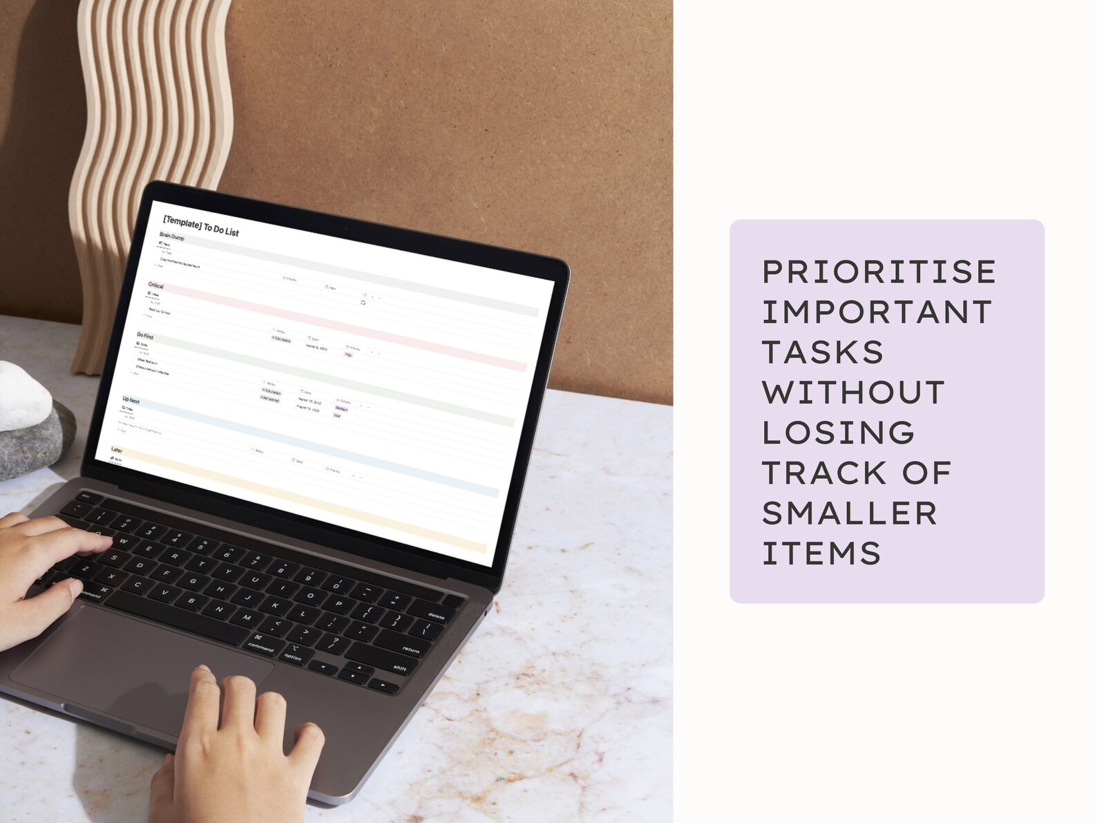 Notion ADHD Friendly to Do List | Adult ADHD Notion Templates | Focus ...