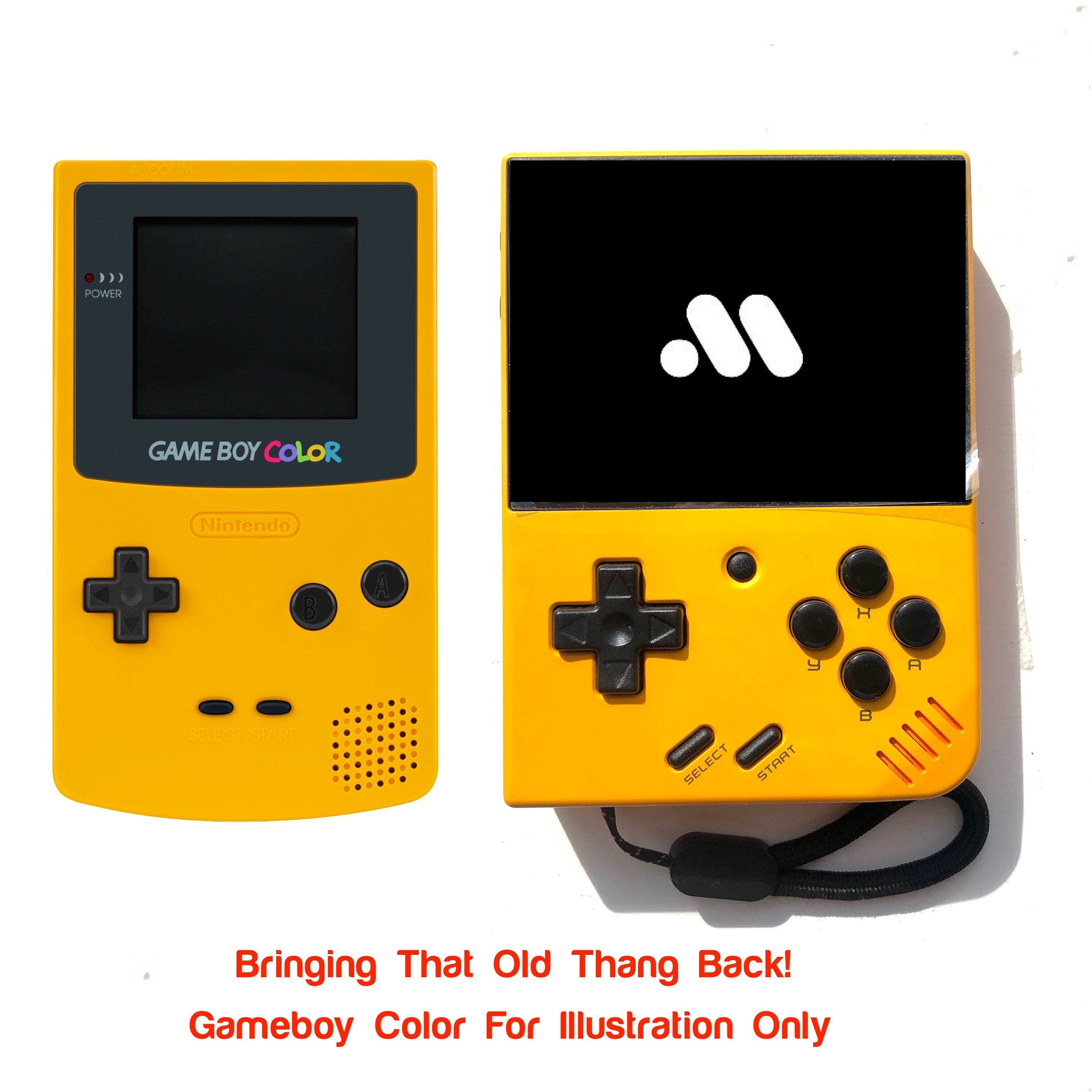 Old Yellow Game Boy
