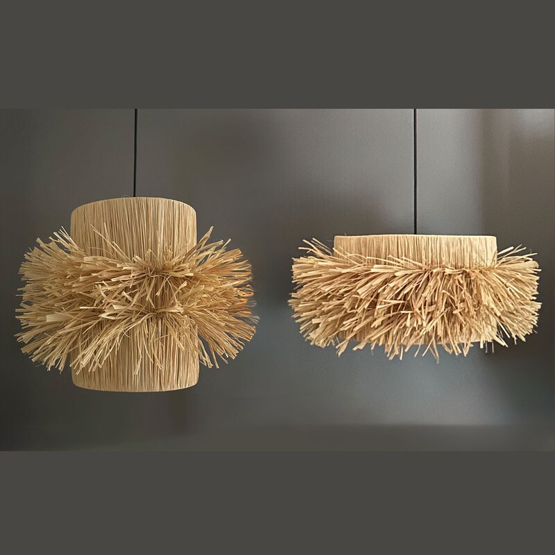 Wicker Lighting - Etsy