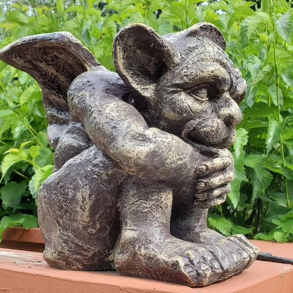 Outdoor Gargoyle Statue Large - Etsy