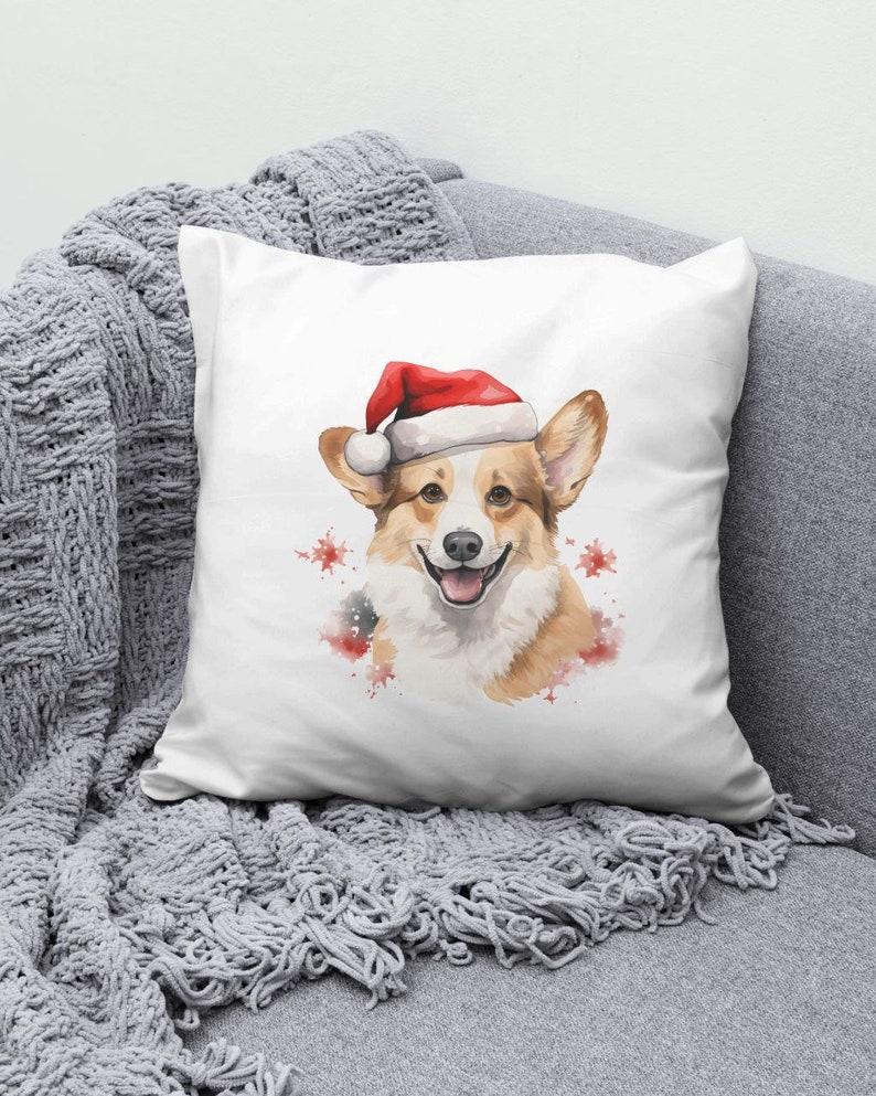 Cute Corgis PNG Clip Art 12 Watercolor Clipart Corgi - Etsy