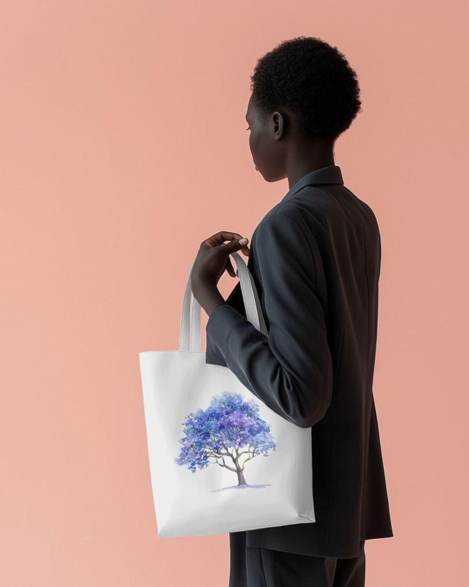 12 Jacaranda Trees | Watercolor PNG Clipart | Fairytale Purple Tree ...