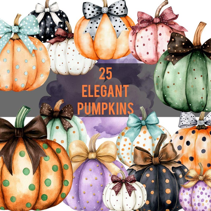 Polka Dot Pumpkins - Etsy