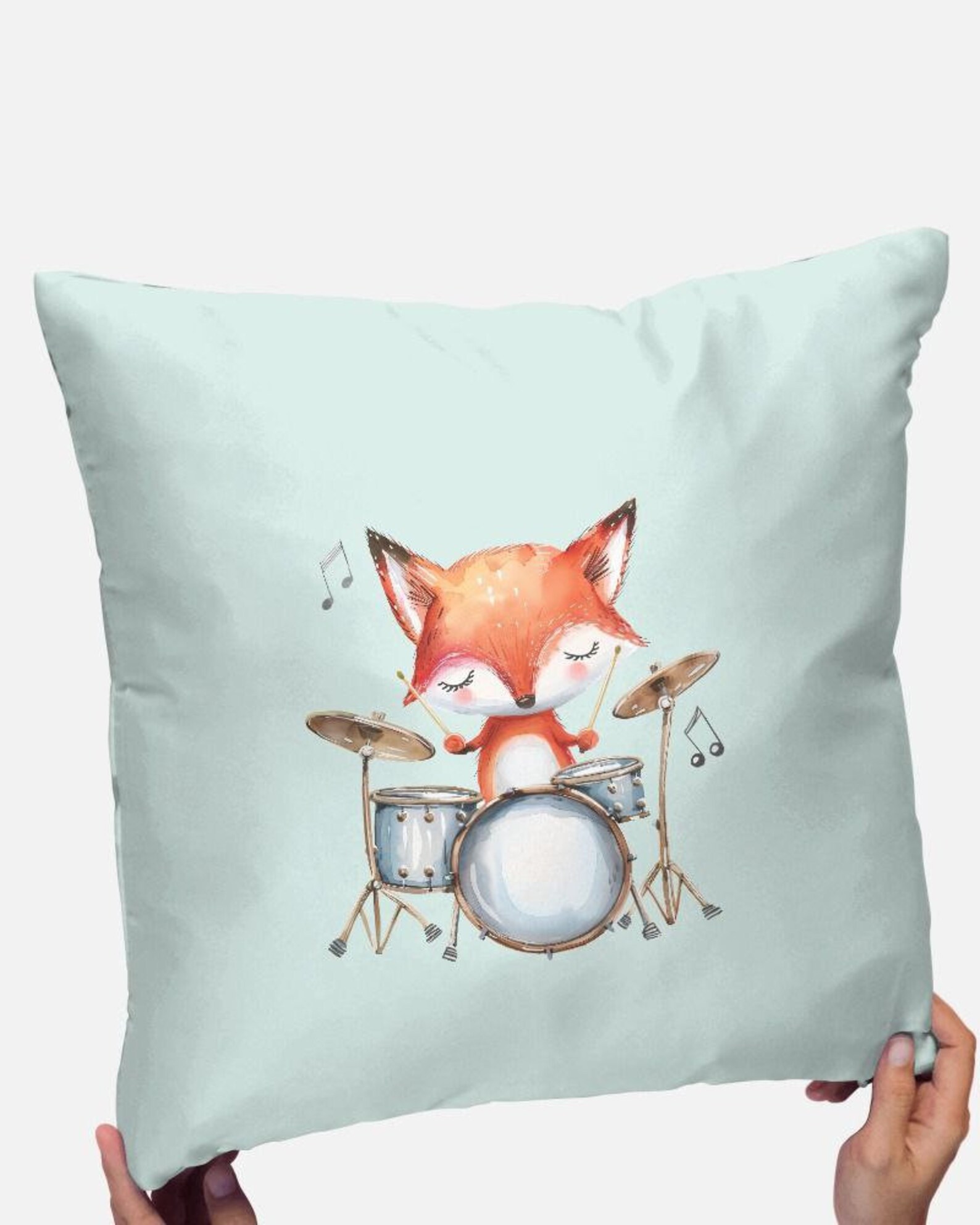 12 Animals Playing Drums | Watercolor PNG Clipart | Musician Lion ...