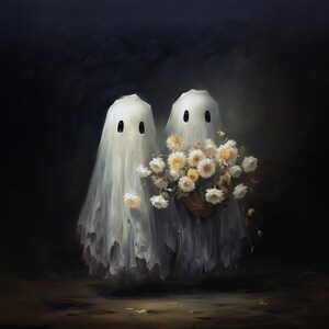 Ghost Love Print: Dark Academia Wall Art Decor (digital Download) - Etsy