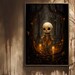 Cute Creature Wall Art: Dark Academia Halloween Decor (digital Download ...