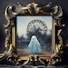 Cute Ghost on Ferris Wheel Print Gothic Art Vintage Oil - Etsy