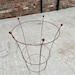 Rusty Metal Peony Garden Support Cage Frame Peonies Herbaceous Plant ...
