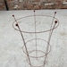 Rusty Metal Peony Garden Support Cage Frame Peonies Herbaceous Plant ...