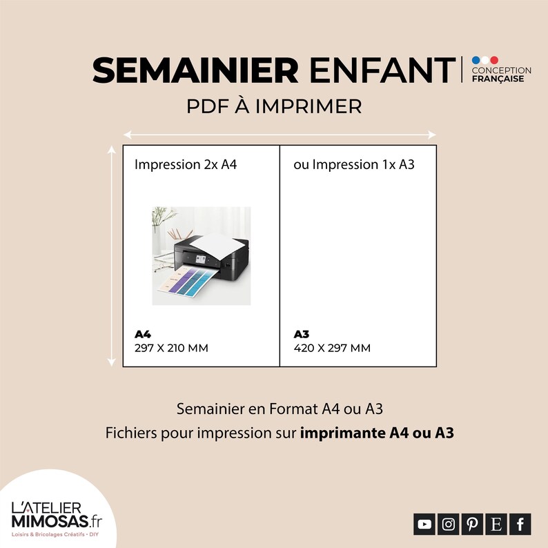 Semainier enfant à imprimer - - Agenda de la semaine Montessori - Etsy ...