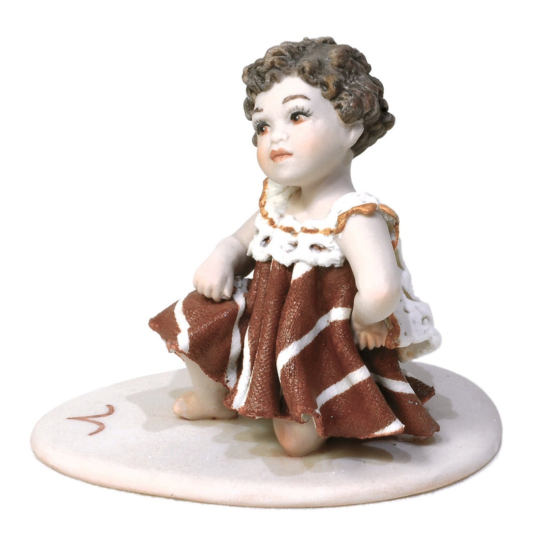 Zodiac Aries Porcelain Handmade Statue, Made in Italy, Porcelain ...