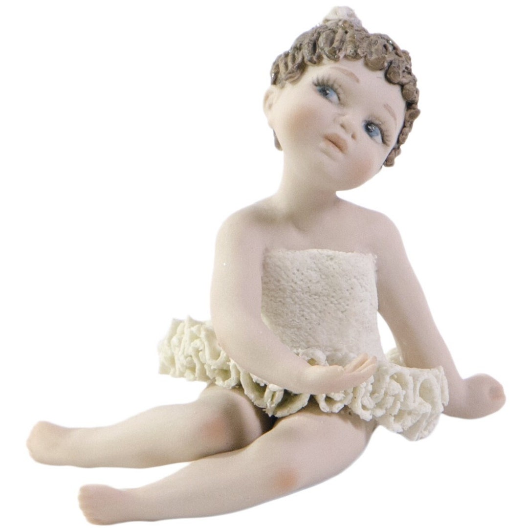 Little Dancer Porcelain Handmade Statue, Ballerina, Made in Italy ...