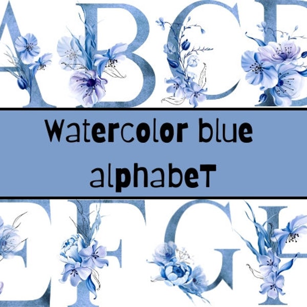 Watercolor Floral - Etsy