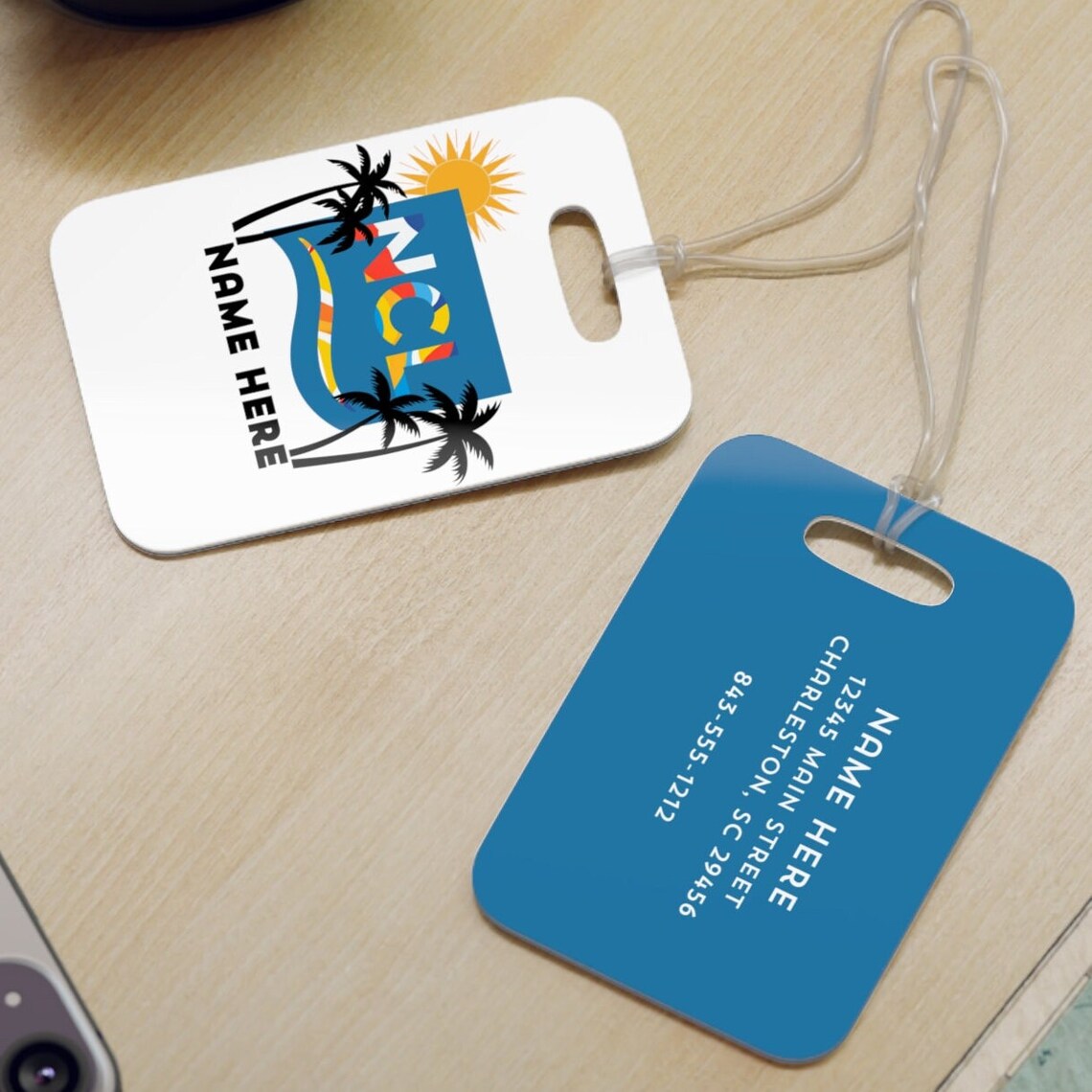 Customized NCL Luggage Tag, Travel Cruise Gift, Norwegian Cruise Line ...