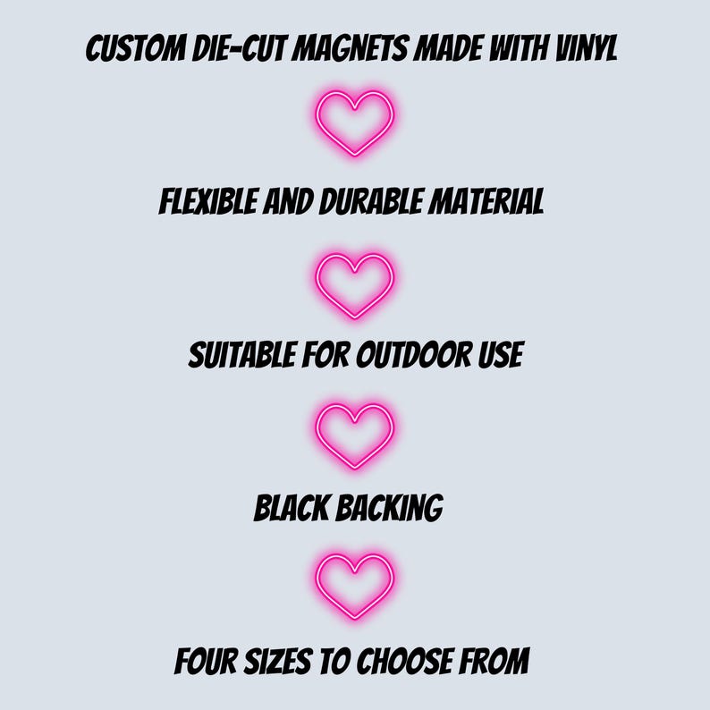 Carnival Cruise Inspired Die-cut Magnets, Available in 3, 4, 5, and 6 ...