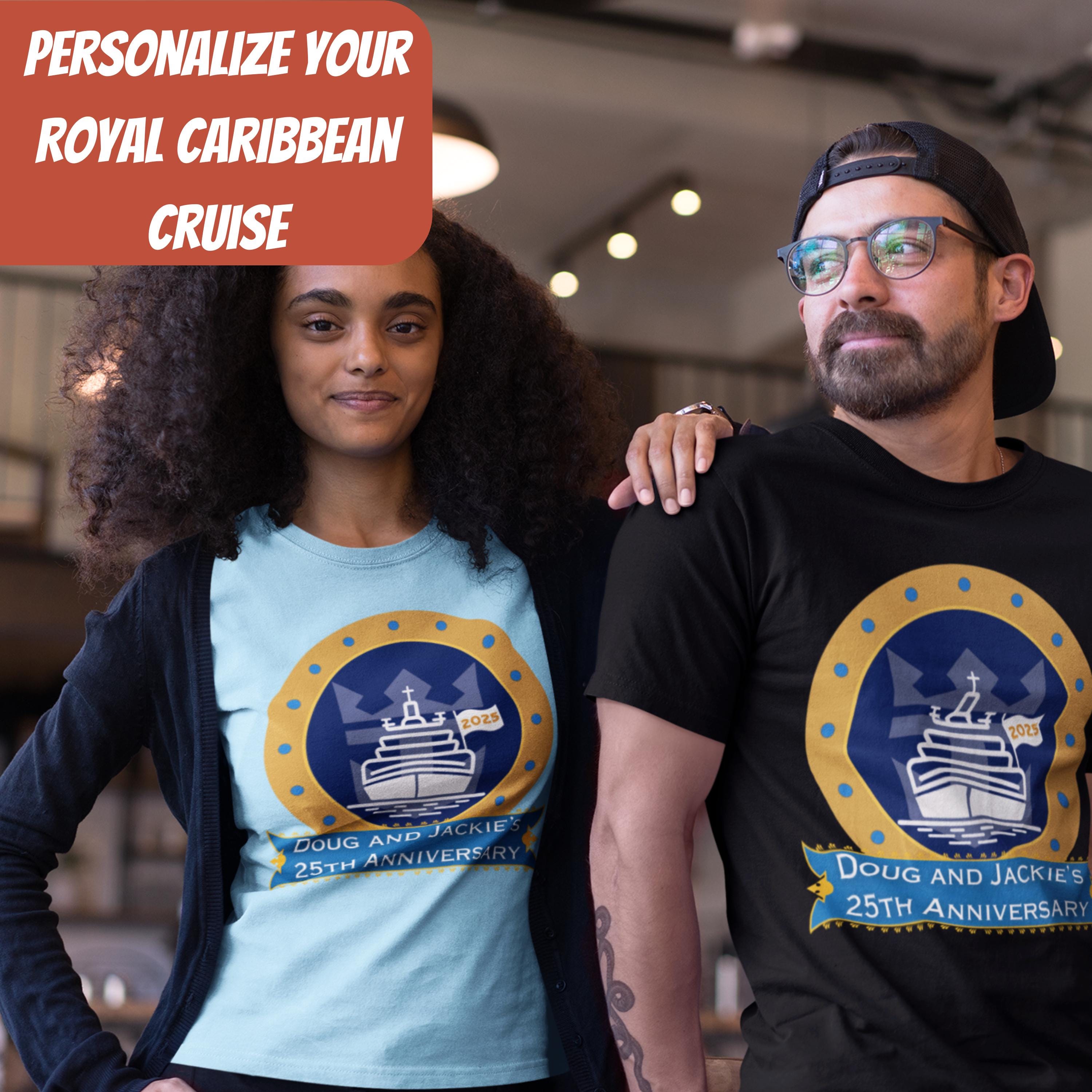 Customizable Royal Caribbean Inspired Unisex Tee, Great Gift for ...