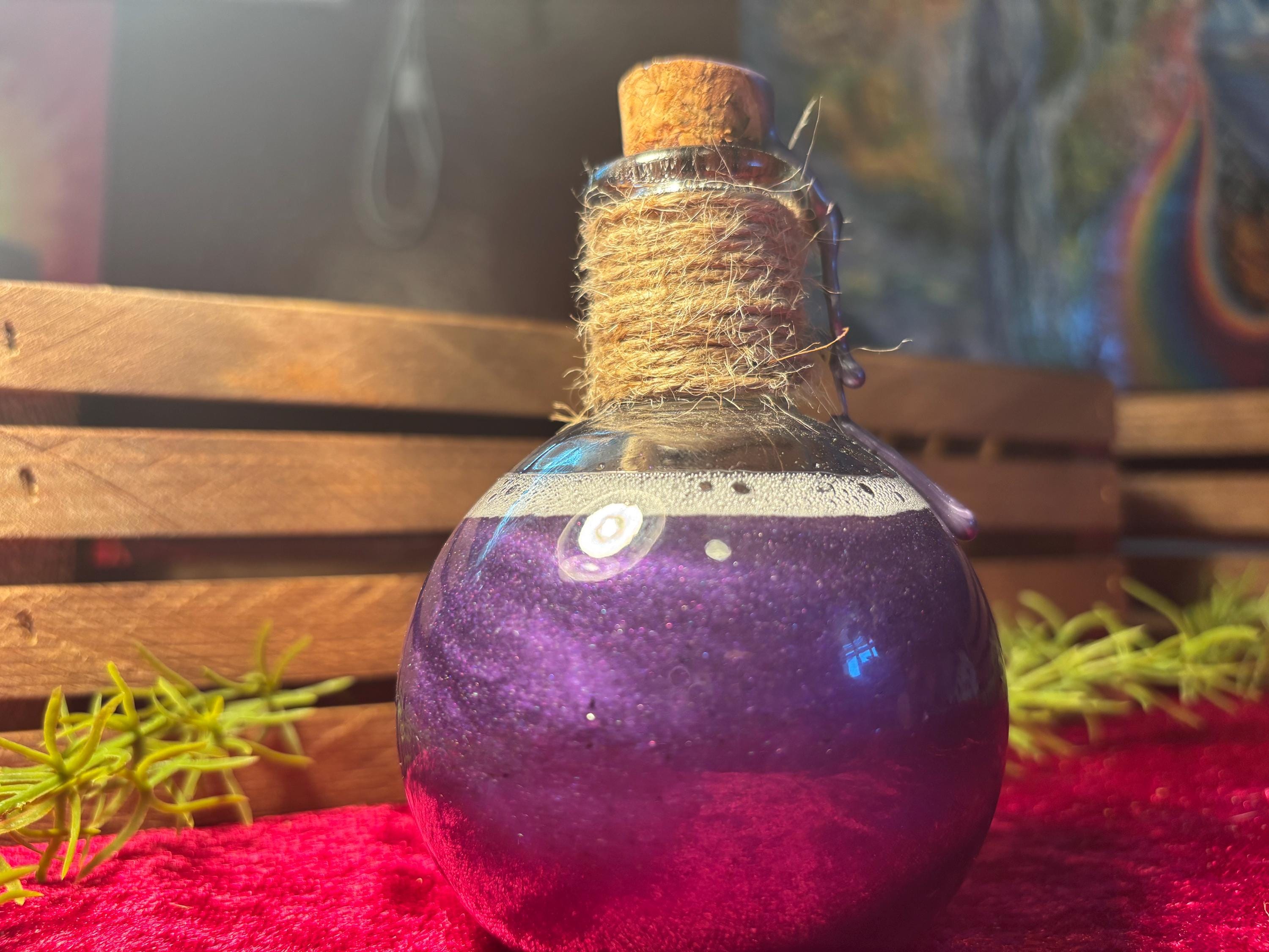 Gravity Potion - Dnd Prop, Display for TTRPG, Decorated Bottle - Etsy