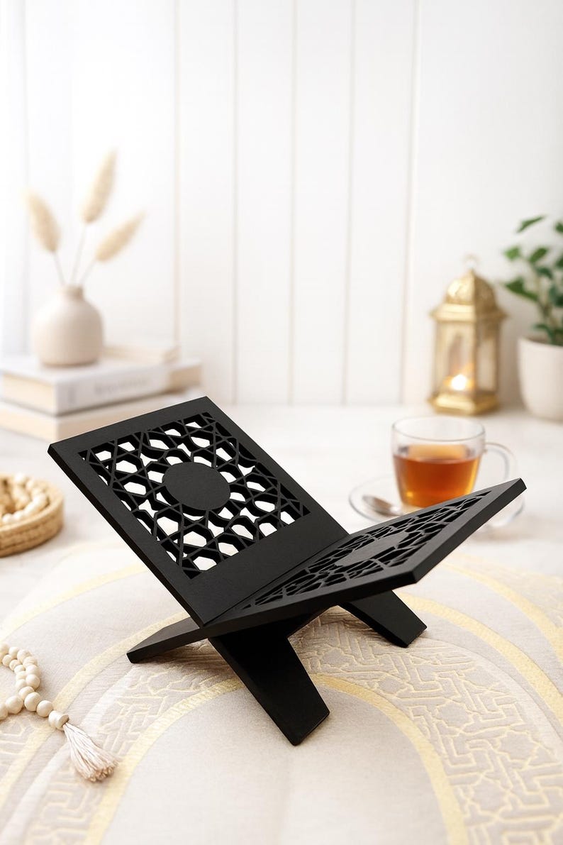 Quran Stand (rehal) – 3D Printed Islamic Prayer Stand, Modern Design ...