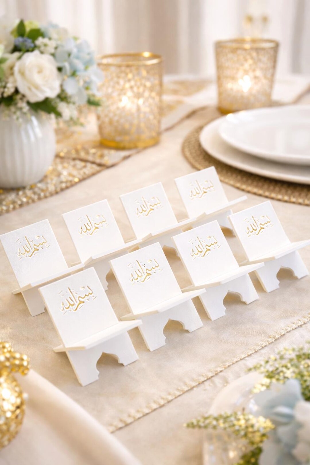 Ramadan Date Stand – 1 per Guest | Bismillah Top Islamic Iftar Table ...