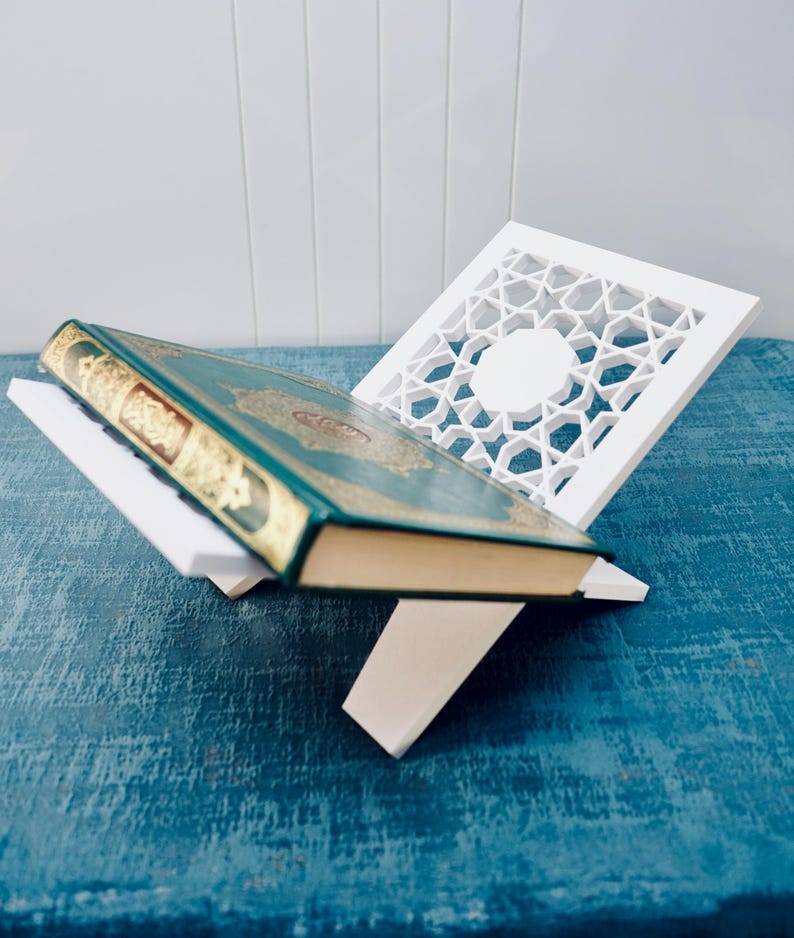 Quran Stand (rehal) – 3D Printed Islamic Prayer Stand, Modern Design ...