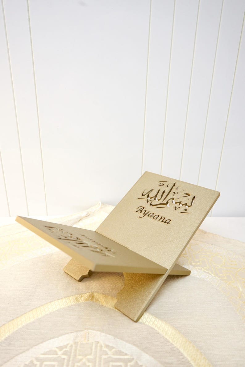 Quran Stand | 3D Printed Islamic Rehal | Muslim Gift | Ramadan & Eid ...