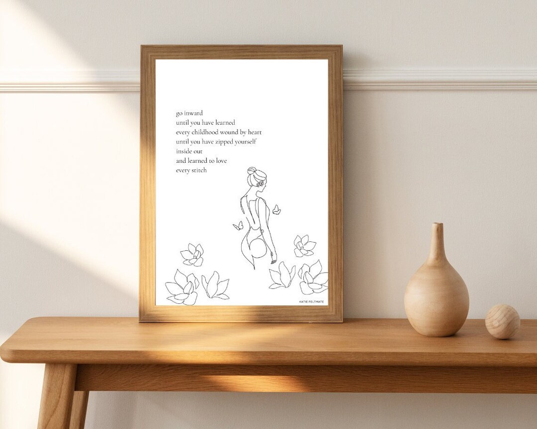 Original Poetry Poster Print File, Digital Art File, Poetry Excerpt ...