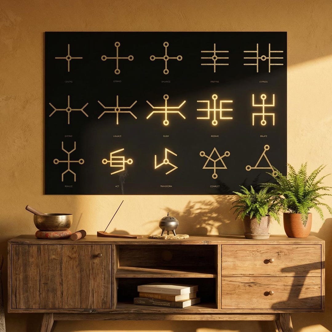 Bashar Sacred Circuitry Gold Foil Print: Spiritual Metaphysical Art - Etsy