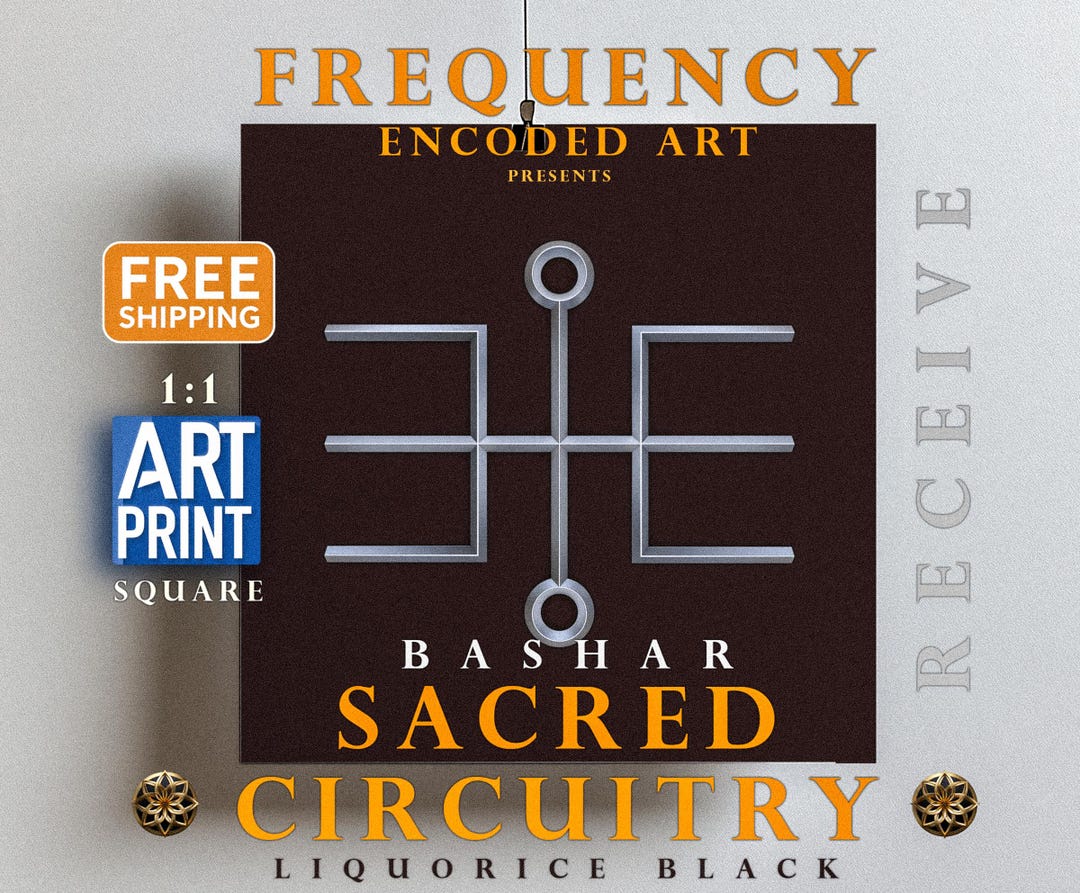 Sacred Circuitry Wall Art Print, Consciousness Art, Sacred Geometry ...