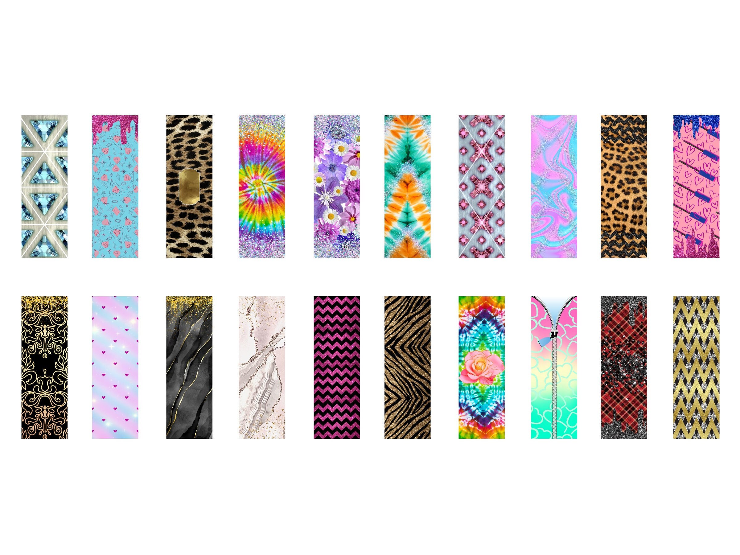 Pen Wrap Bundle #2 Custom Pens PNG Full Wrap Epoxy Pens Sublimation ...