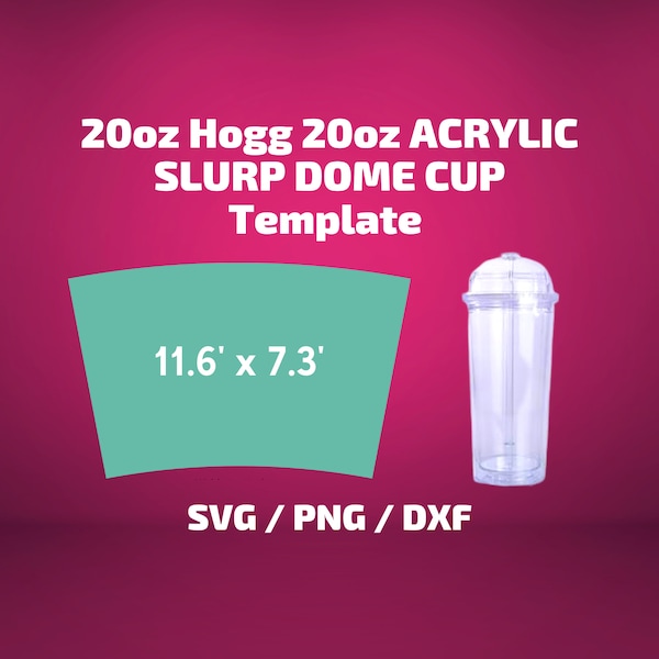 Dome Cup Template - Etsy