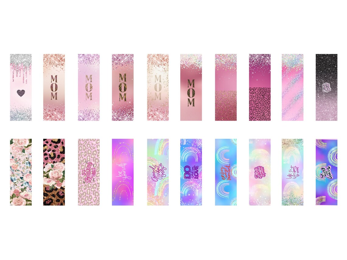 Pen Wrap Bundle 1 Custom Pens PNG Full Wrap Epoxy Pens Sublimation ...