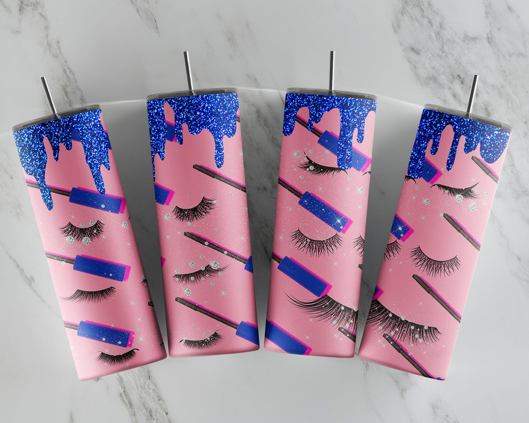 Navy Blue Glitter Fake Lashes Lash Extensions Lash Tech Long Lashes ...