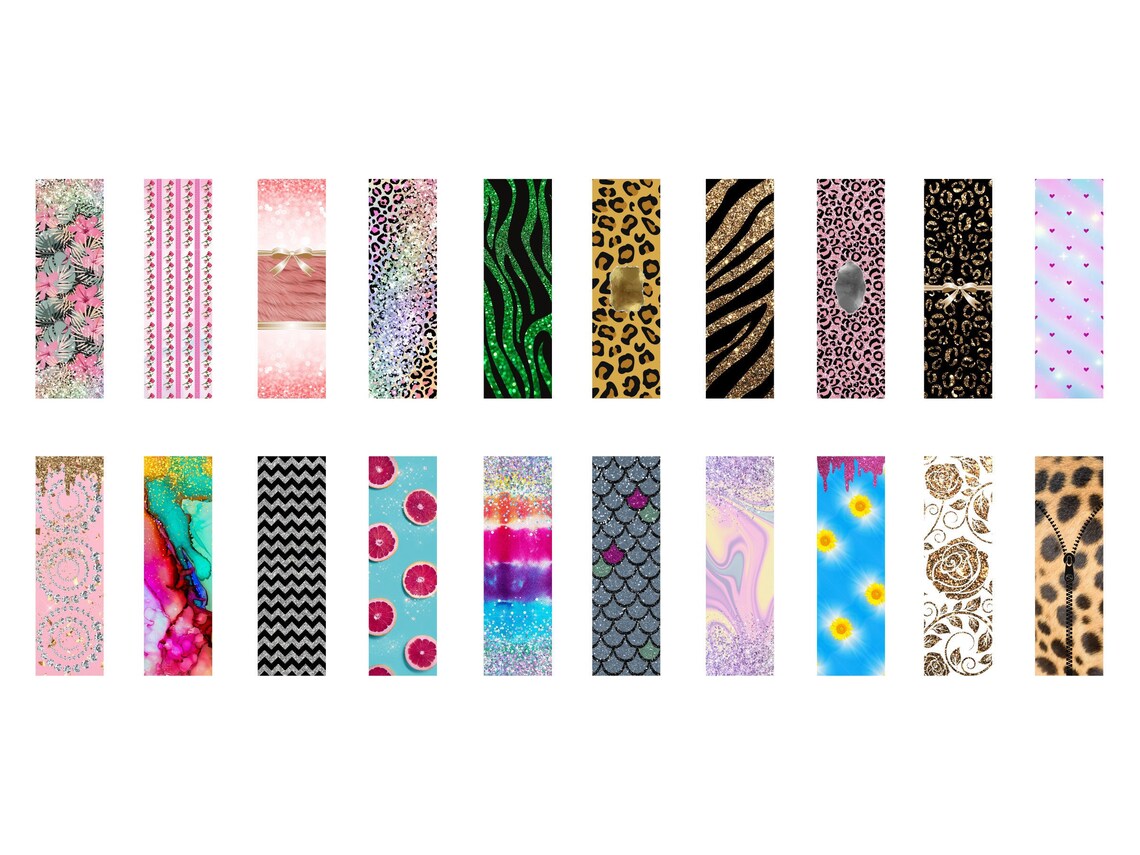 Pen Wrap Bundle 2 Custom Pens PNG Full Wrap Epoxy Pens Sublimation ...